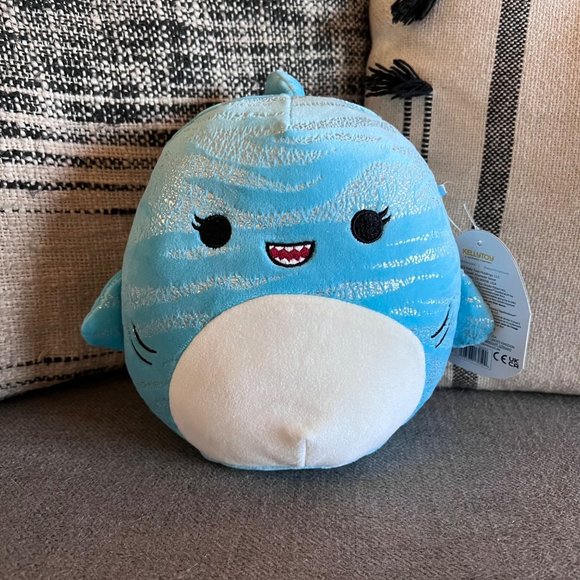 Squishmallows | Toys | Nwt Lamar The Shark Squishmallows 7 | Poshmark